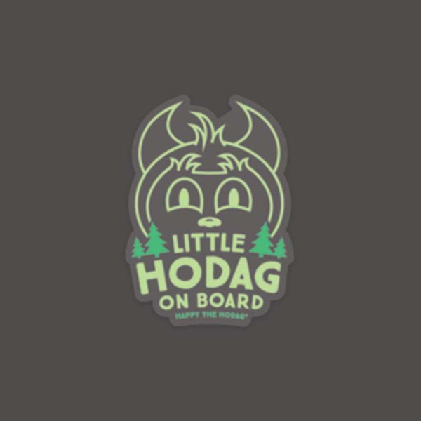 Little Hodag on Board Sticker – HODAG