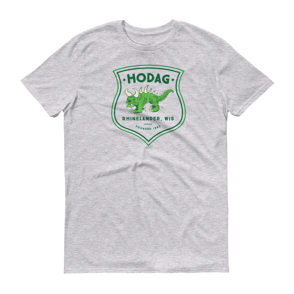 Hodag Badge T-Shirt : Rhinelander, WI Badge Design – HODAG